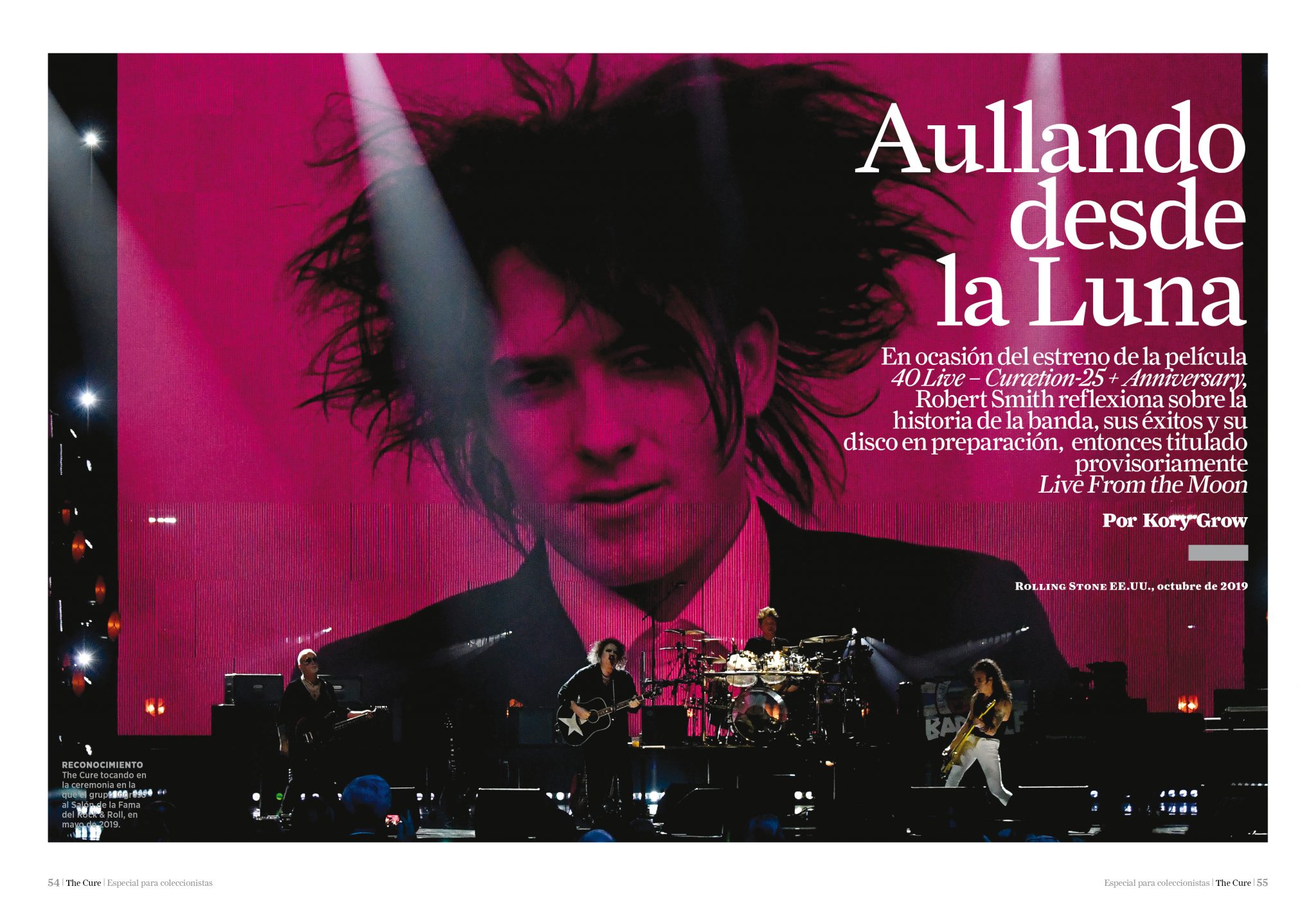 Sale un nuevo bookazine de Rolling Stone con la historia y la obra de The Cure, en la voz de ...