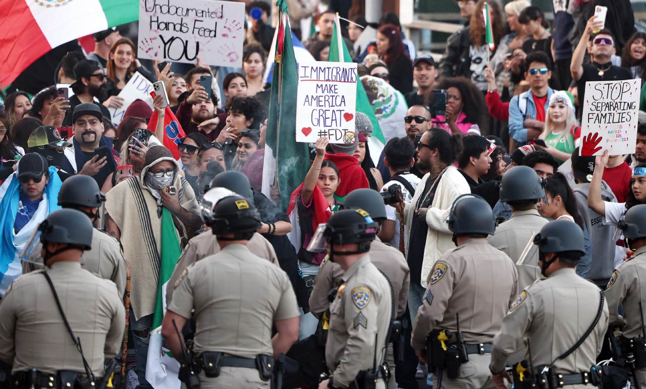 Protestas en Estados Unidos se multiplican frente a la ofensiva ...